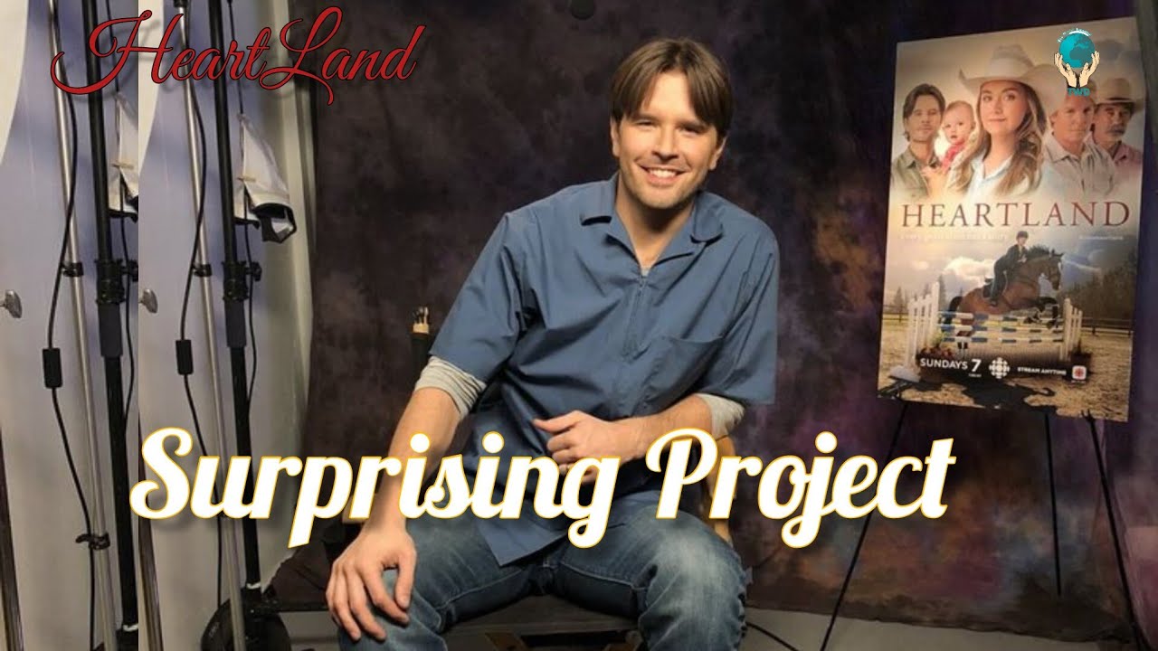 Heartland star Graham Wardle shares Surprising Project - YouTube