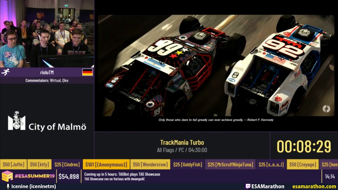 TrackMania Turbo (All Flags) por rioluTM - ESA Summer 2019 - YouTube