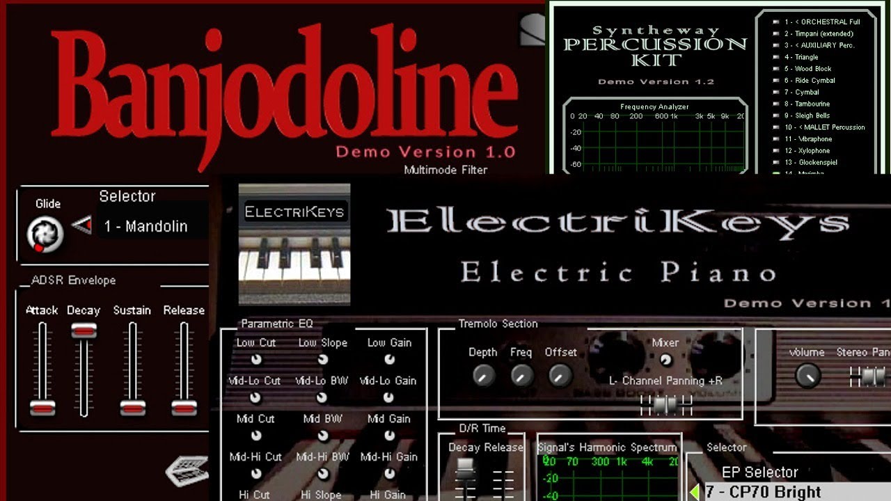 La Playa (Jo Van Wetter) Virtual Mandolin, Rhodes, Vibraphone VST ...