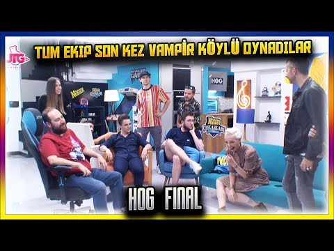 HOG EVİNDE SON VAMPİR KÖYLÜ OYUNU! BERKCAN GÜVEN DELİ Mİ NE EFE UYGAÇ!