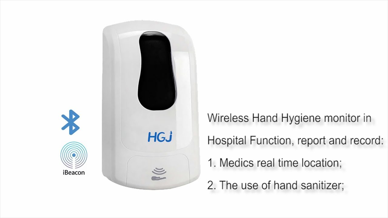 Wireless Hand Hygiene monitor in Hospital - YouTube