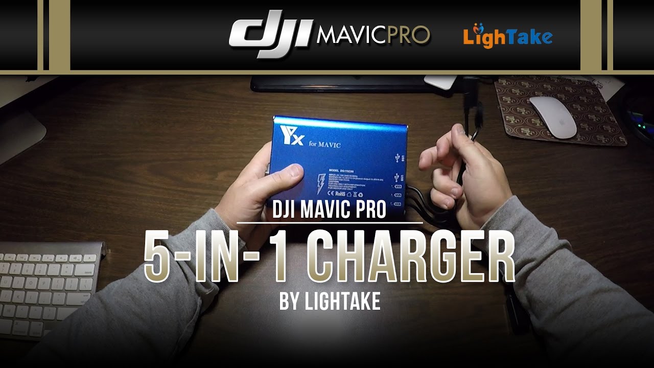 DJI Mavic Pro / 5-in-1 Charger (Showcase) - YouTube