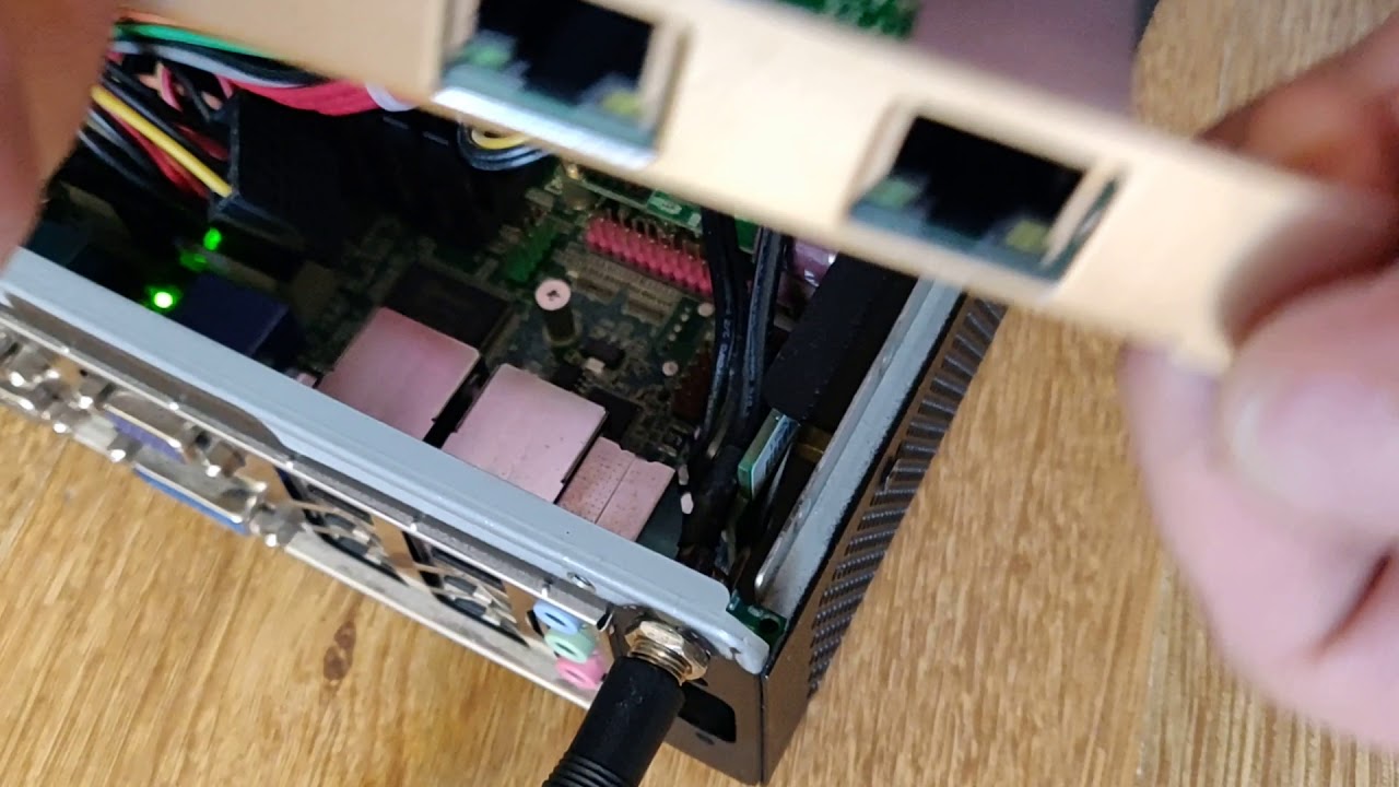 Mini-PCIe Gigabit Ethernet Network Adapter does not work - YouTube