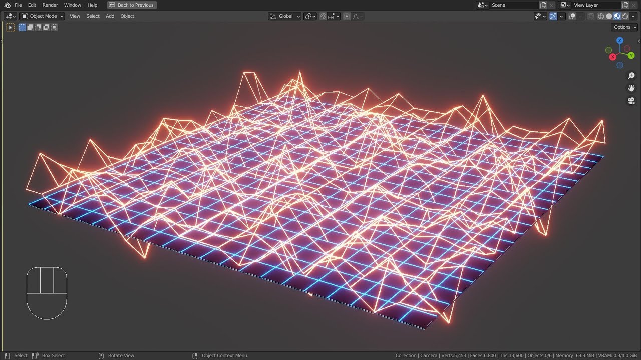 Blender Tutorial - 3D map from the 80s TV shows - YouTube