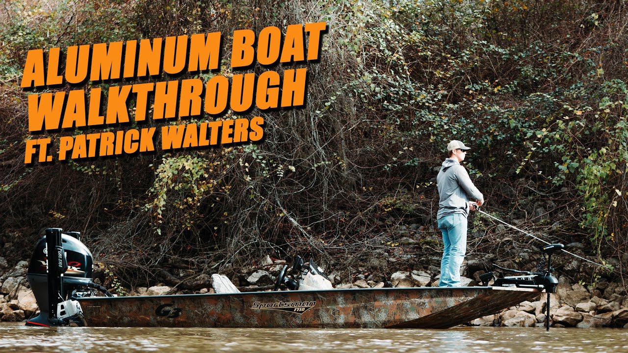 Patrick Walters Aluminum Boat Walkthrough - YouTube