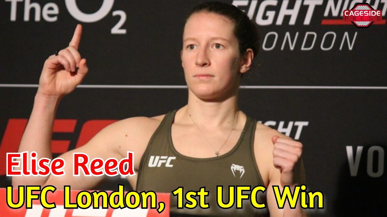 Elise Reed Hopes For A Quick Turnaround After UFC London Win, Feels ...