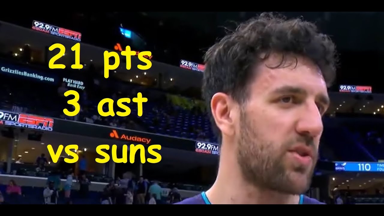 Vasilije Micic 21 Pts 3 Ast Phoenix Suns vs Charlotte Hornets ...