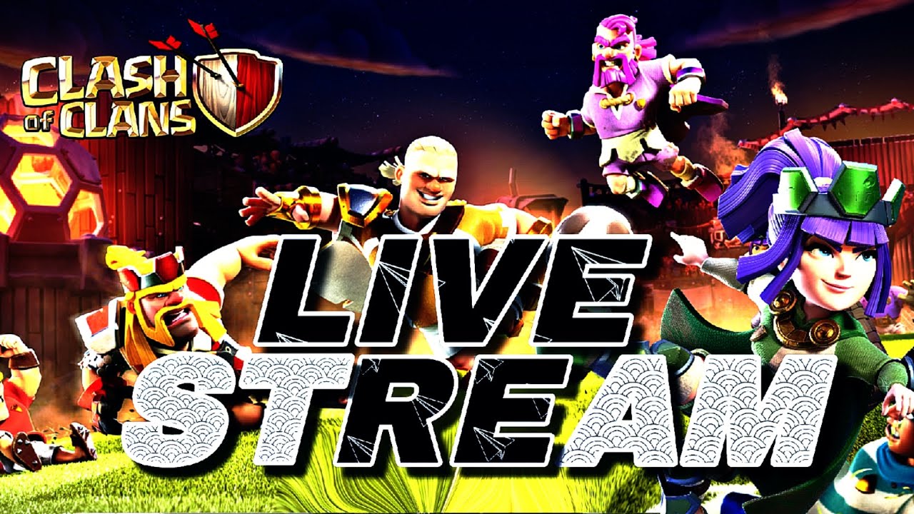 🔴 Coc Live: Clan War | Live Base visiting | Road To 1.5k (clash of ...