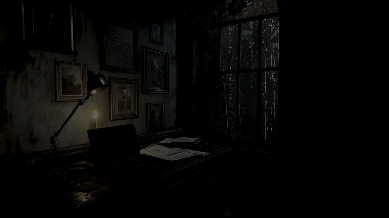 Soft Rain on Black Window | Peaceful Sleep Ambiance to Help You Sleep ...
