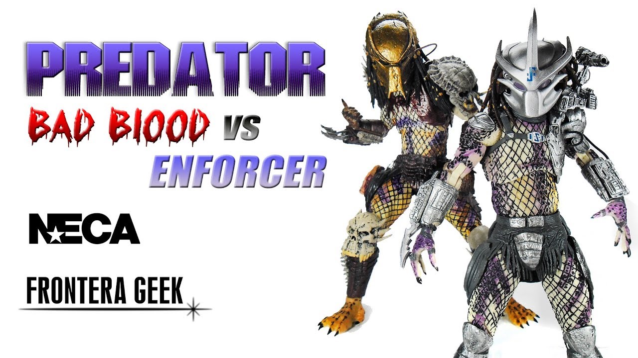 NECA Ultimate BAD BLOOD VS ENFORCER Predator Pack - Review en Español ...