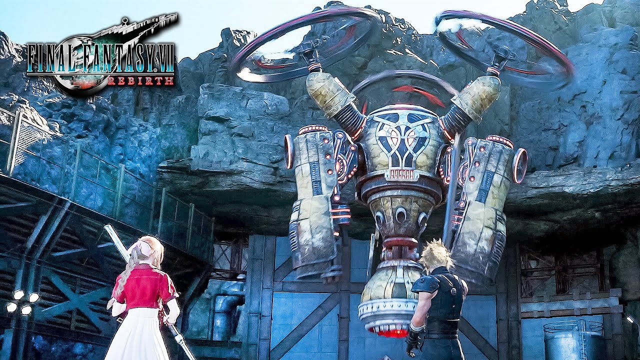 Final Fantasy 7 Rebirth - Custom Valkyrie Boss Fight (PS5) FF7 Rebirth ...