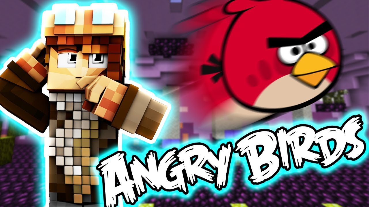 ANGRY BIRDS DANS MINECRAFT !! - YouTube