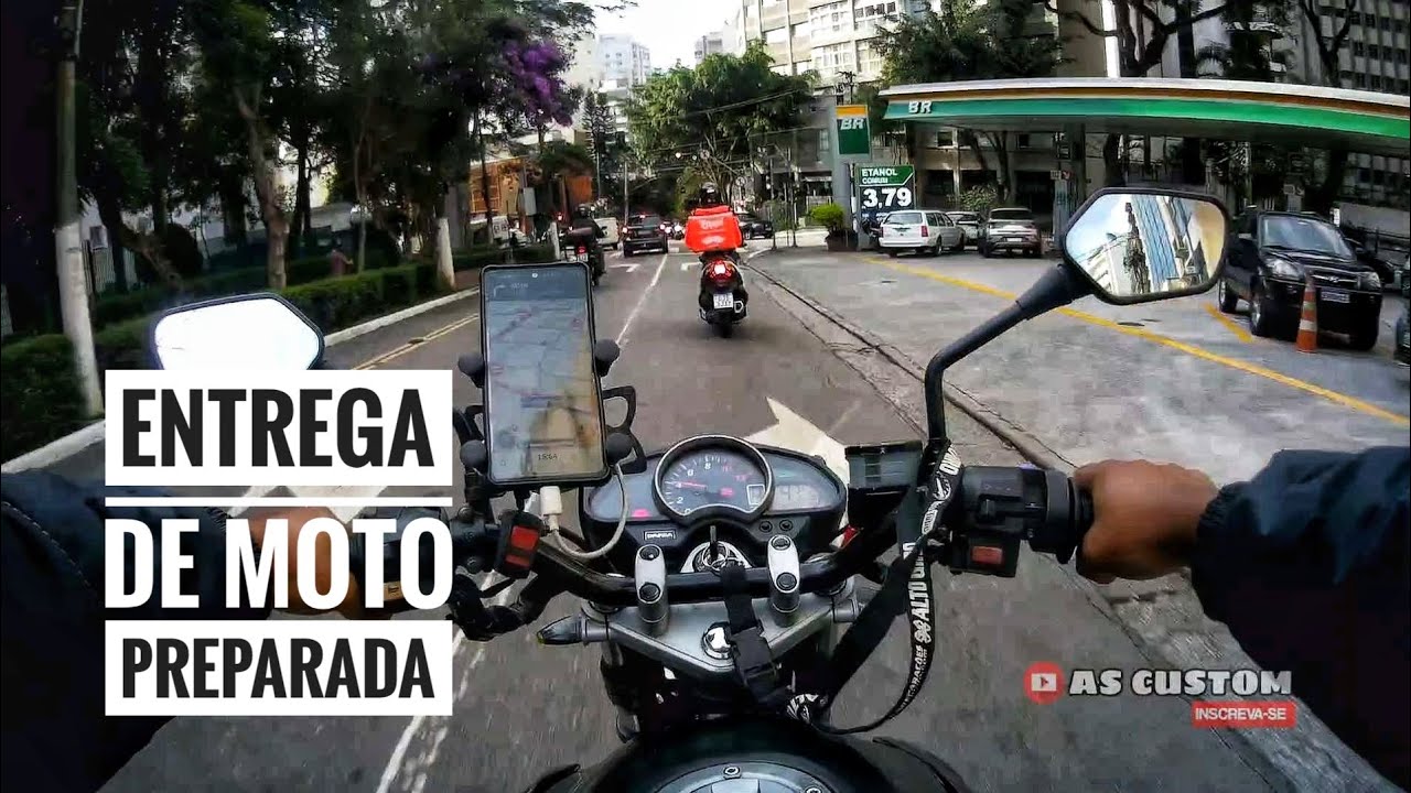 Fazendo entregas pela Rappi com moto preparada Vale a pena? - YouTube