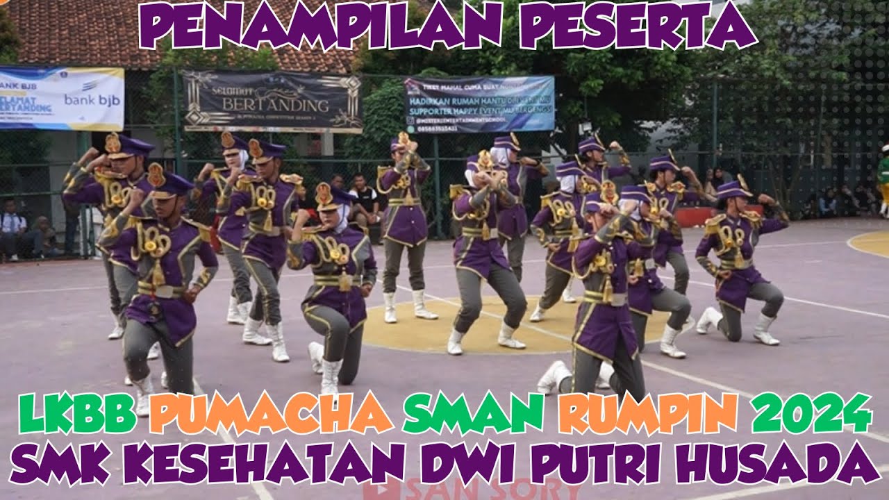 PENAMPILAN PASUKAN...!!! PASKIBRA SMK KESEHATAN DWI PUTRI HUSADA - LKBB ...