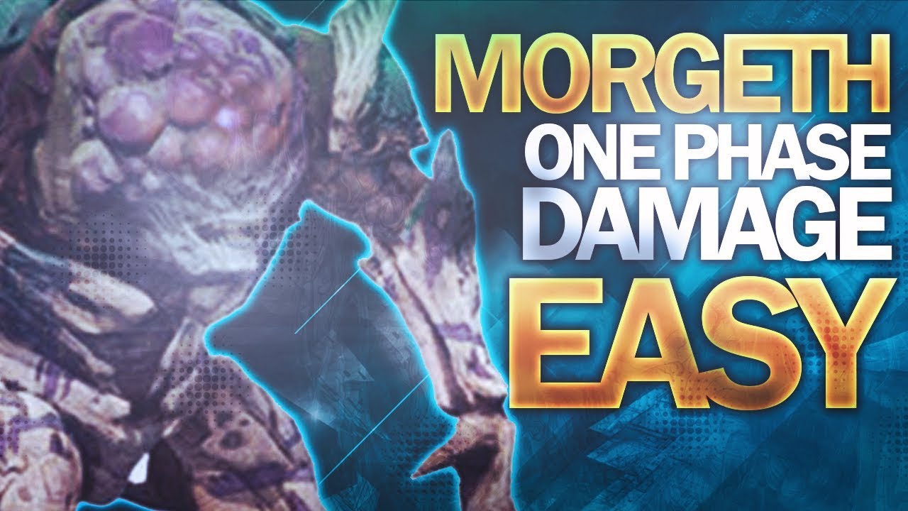 Destiny 2 Raid Last Wish Morgeth 1 Phase Damage Easy - YouTube