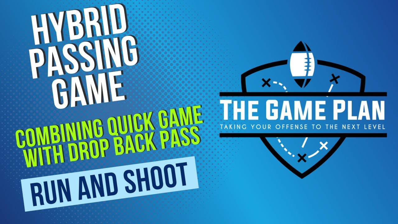 How to use the Run and Shoot in a Quick Game and Drop-Back Pass - YouTube