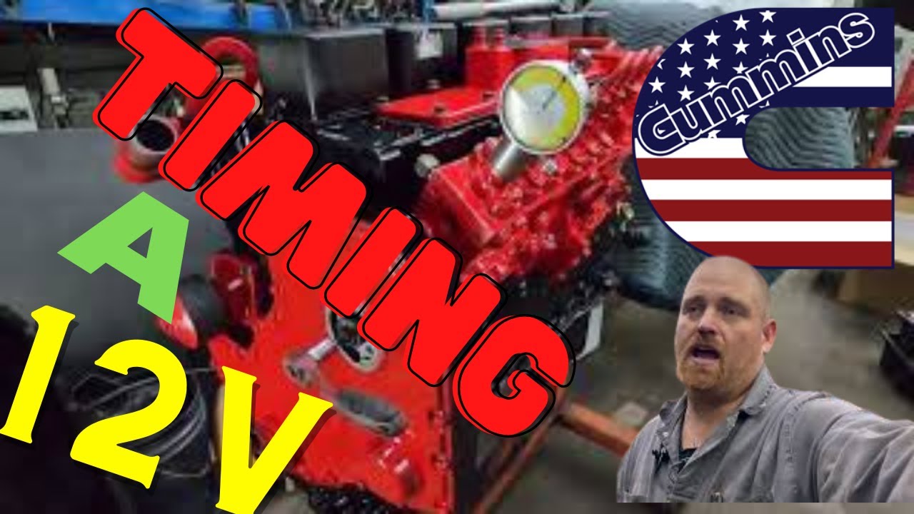 HOW TO TIME A 12 VALVE CUMMINS ( P-7100 PUMP ) - YouTube