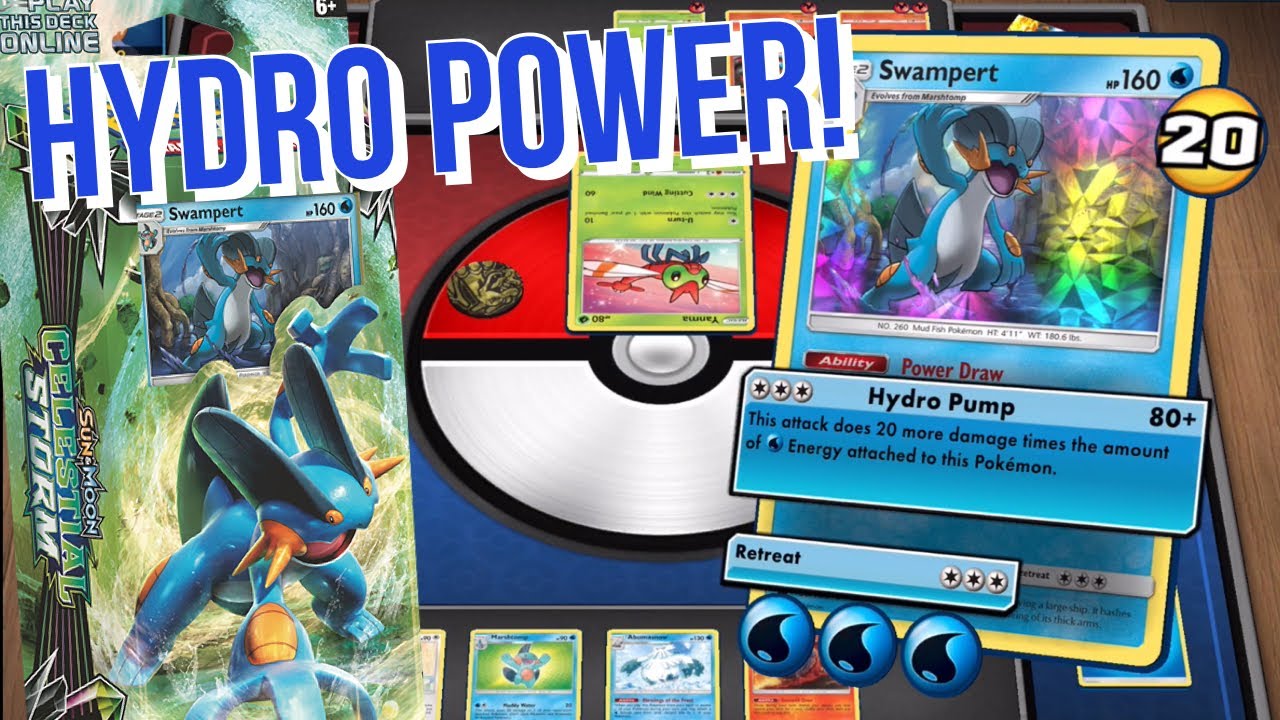 Swampert Has The Most Consistent Theme Deck! - Hydro Fury Review ...