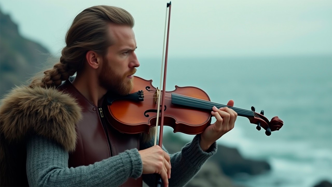 🏔️ Mountain Echoes – Violin Music of the Viking Highlands 📻 - YouTube