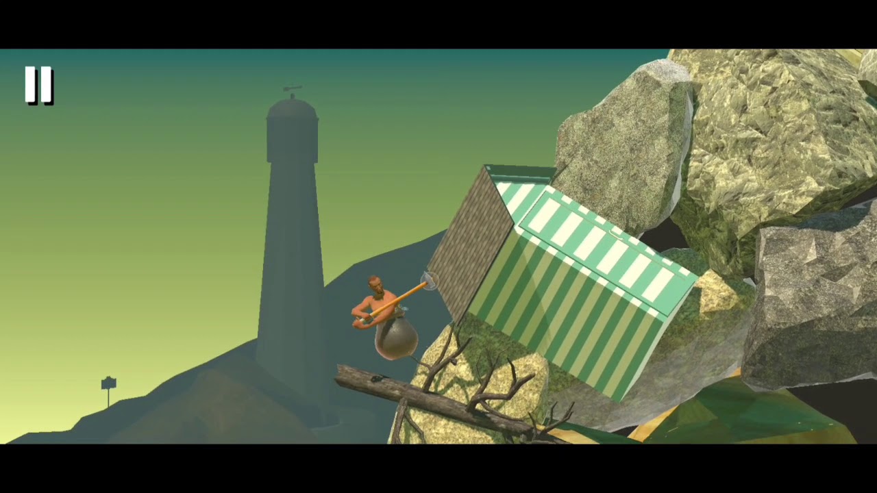 GAMEPLAY #1 - GETTING OVER IT Android - YouTube