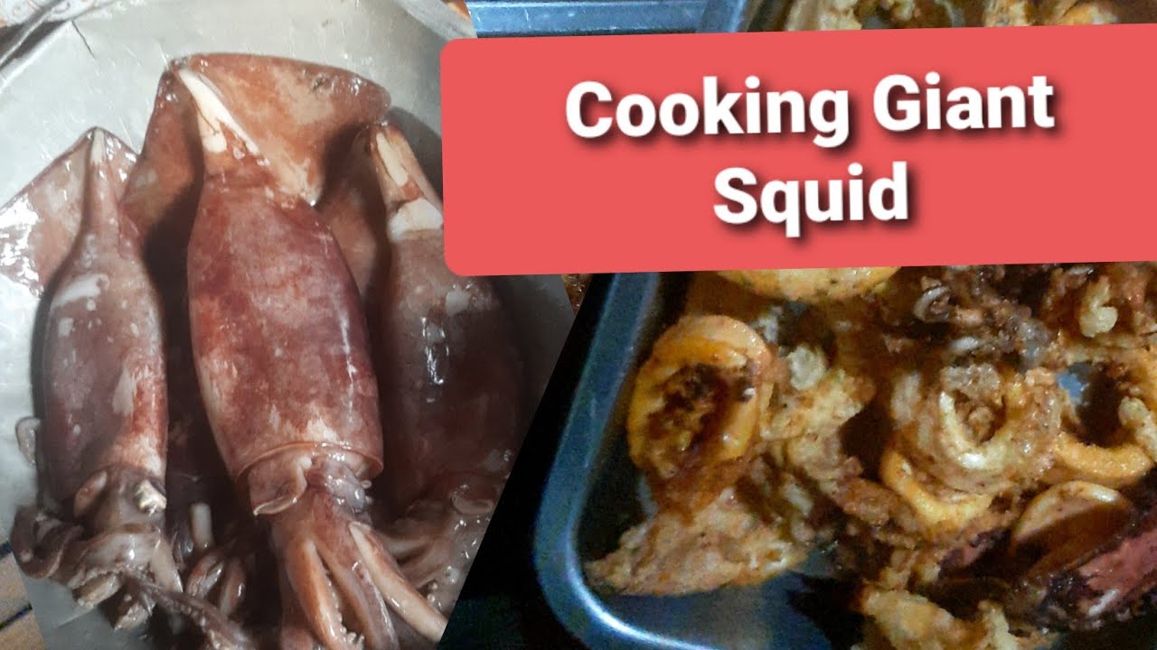 Cooking Giant Squid|| #buhayprobinsya || Jerwin Maranan Vlogs - YouTube