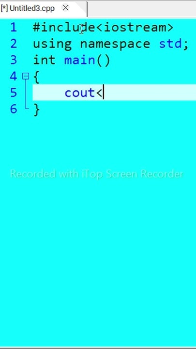Print "Hello World" in C++ #Coding #C++ - YouTube