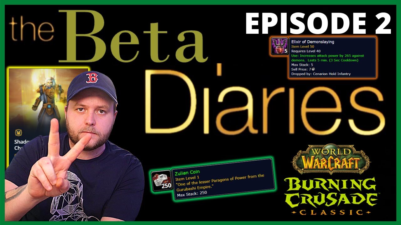 Classic TBC BETA Diaries #2 - 58 Boosts, ZG Coins, Leeway, Dungeon and ...