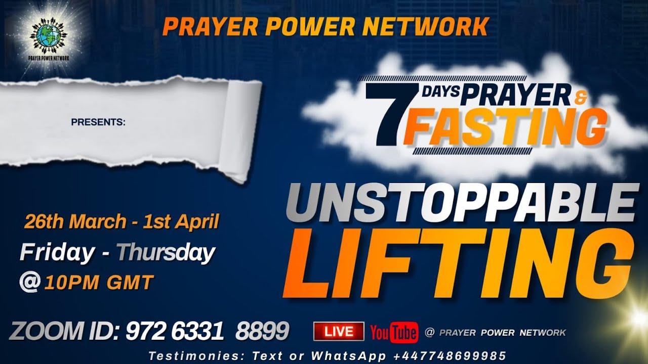 Day 4 of The Unstoppable Lifting | Divine Visitation For Divine Lifting ...