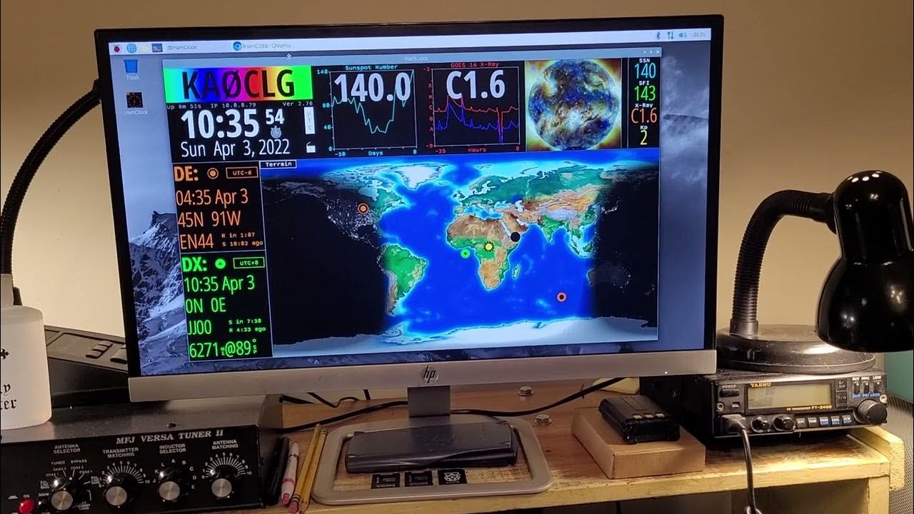 HamClock on Raspberry Pi update. 👨‍💻 - YouTube