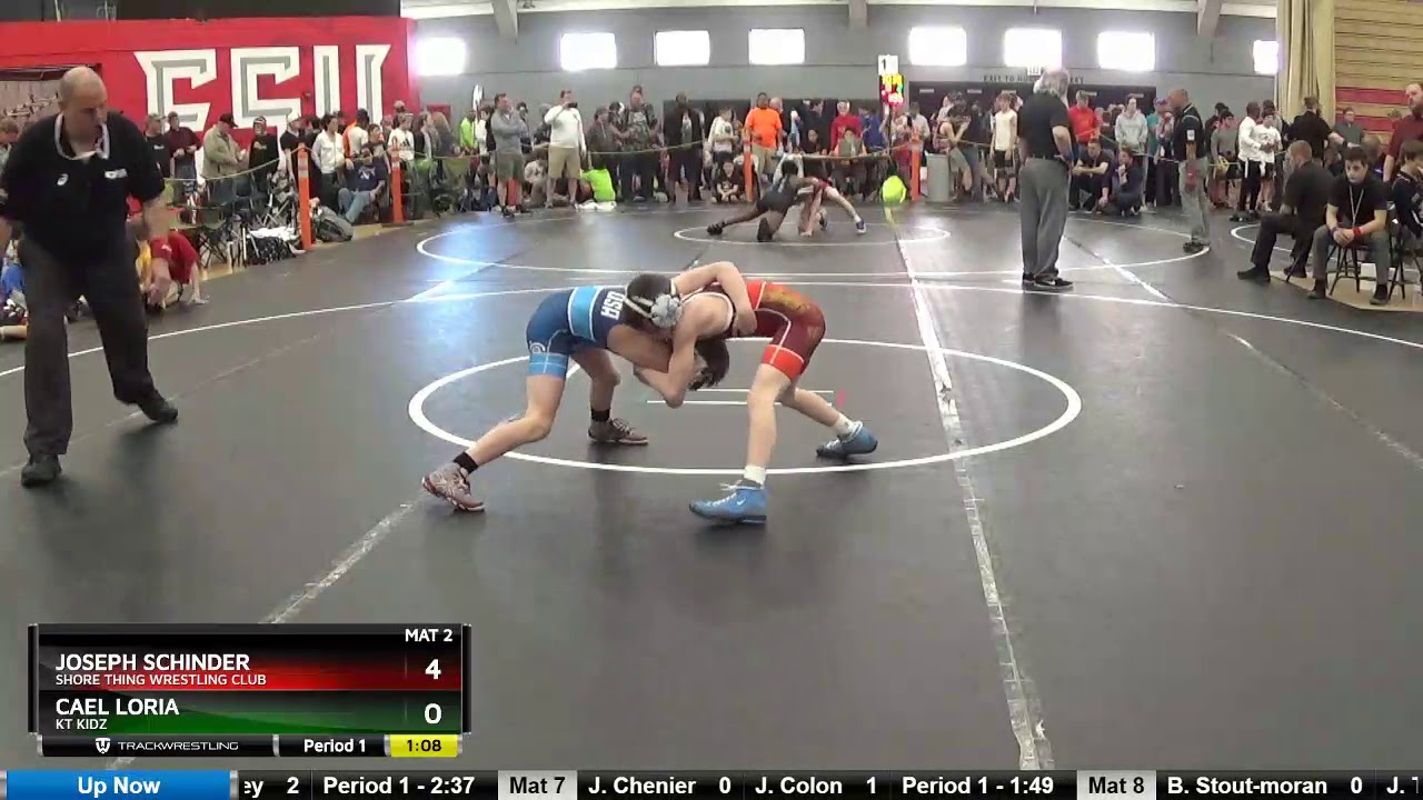 Intermediate 71 Joseph Schinder Shore Thing Wrestling Club Vs Cael ...