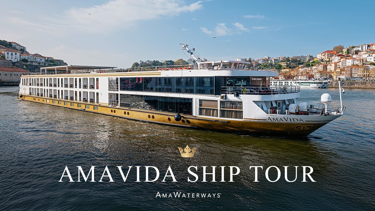 Tour AmaWaterways’ AmaVida River Cruise Ship - YouTube