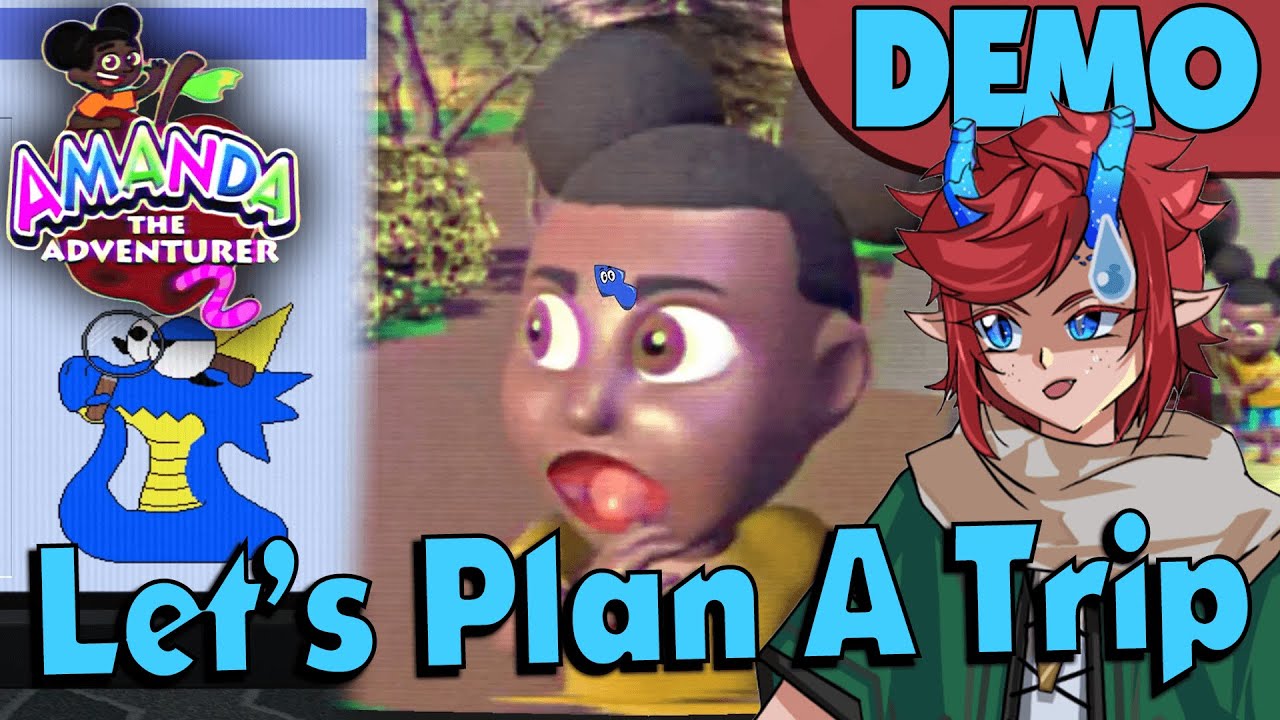 [Amanda the Adventurer 2 - DEMO] Let's Plan A Trip! Trapped In The ...