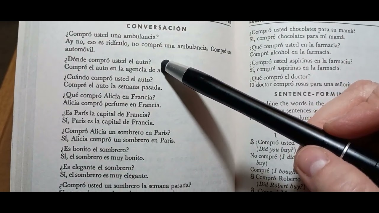 Madrigal's Magic Key to Spanish Lección 10 - YouTube