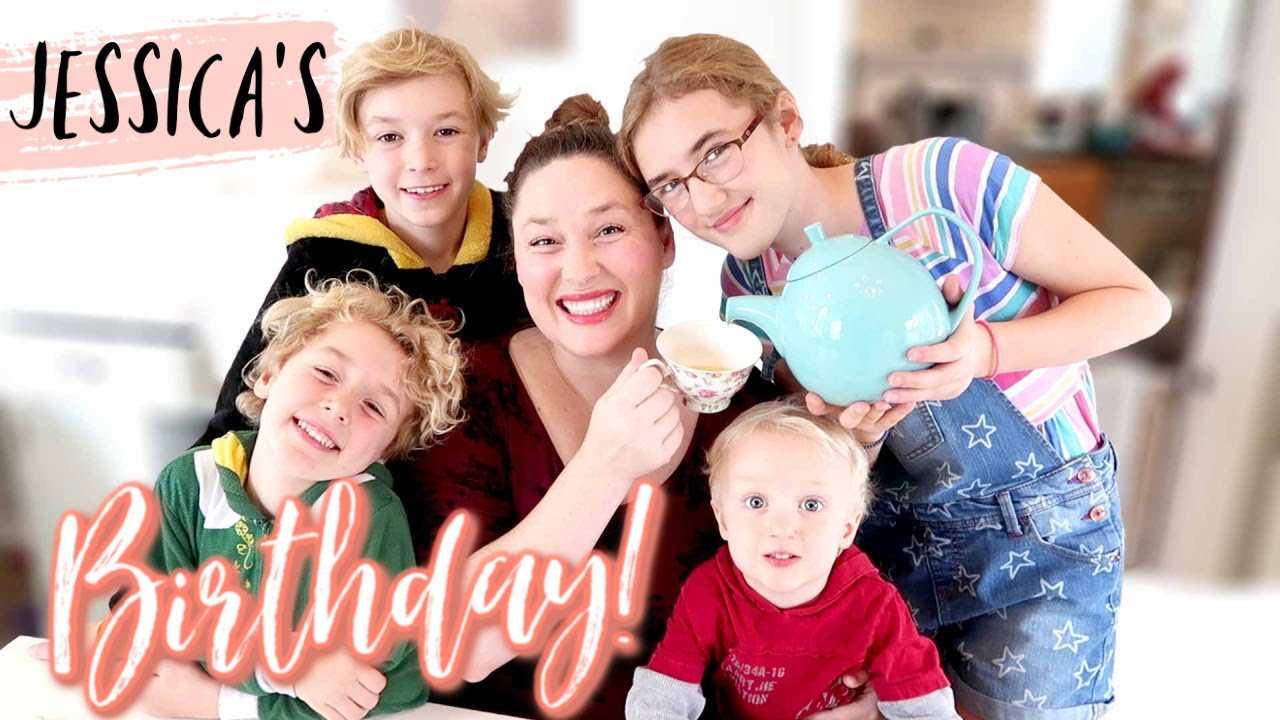 Jessica's Birthday at Home! - YouTube