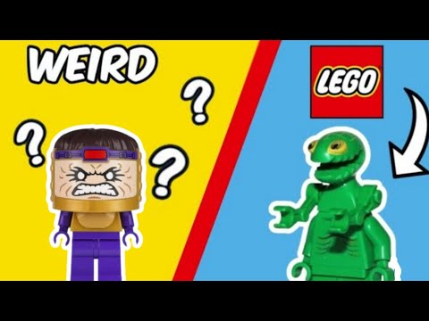 The WEIRDEST Lego Minifigures of all TIME... - YouTube