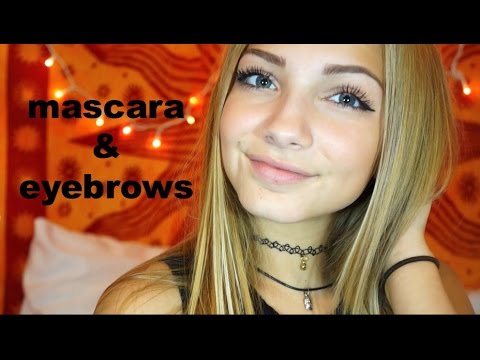 Mascara & Eyebrows Routine | Hannah Blair - YouTube