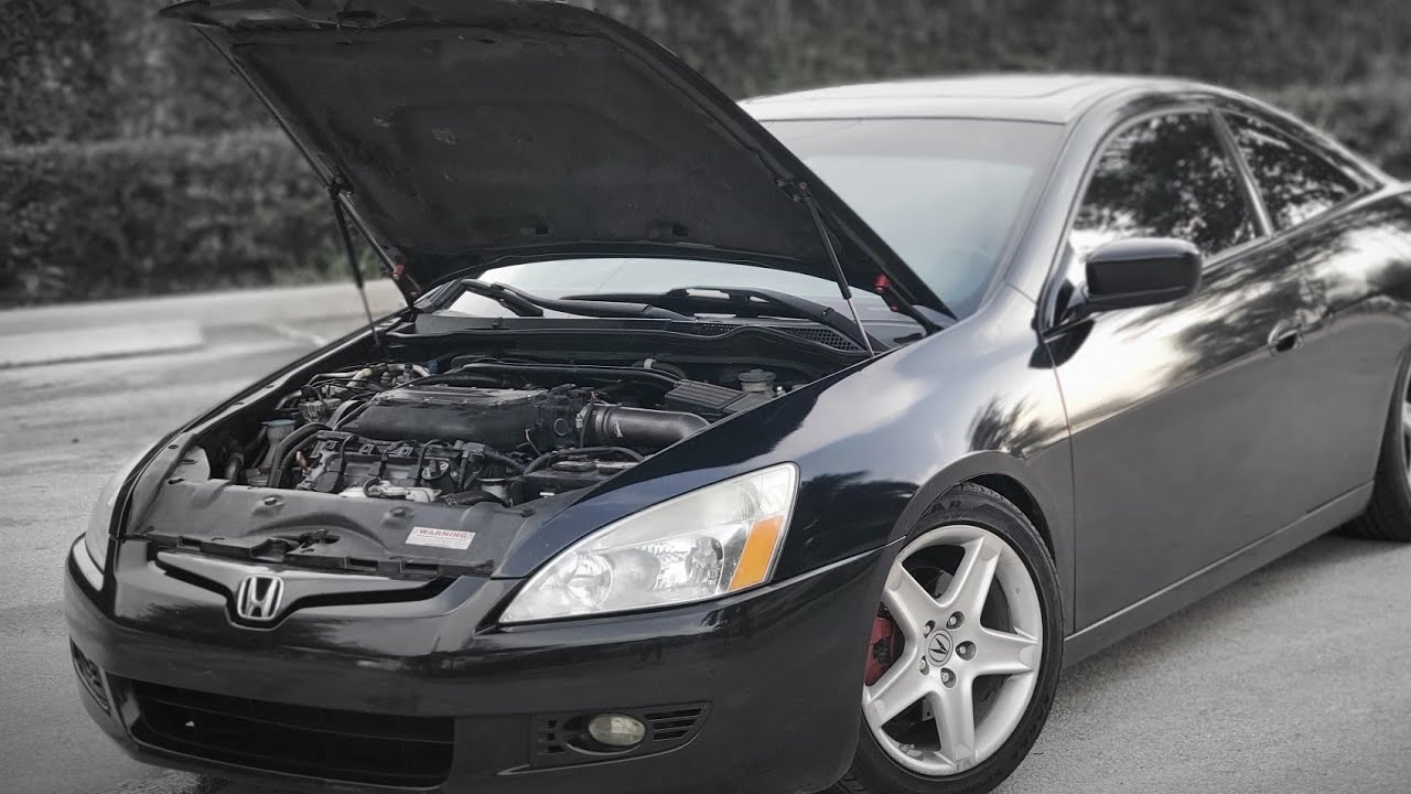 J32A3 swapped 7th gen (03-07) accord V6 pt.2 (what you need to do a J32 ...