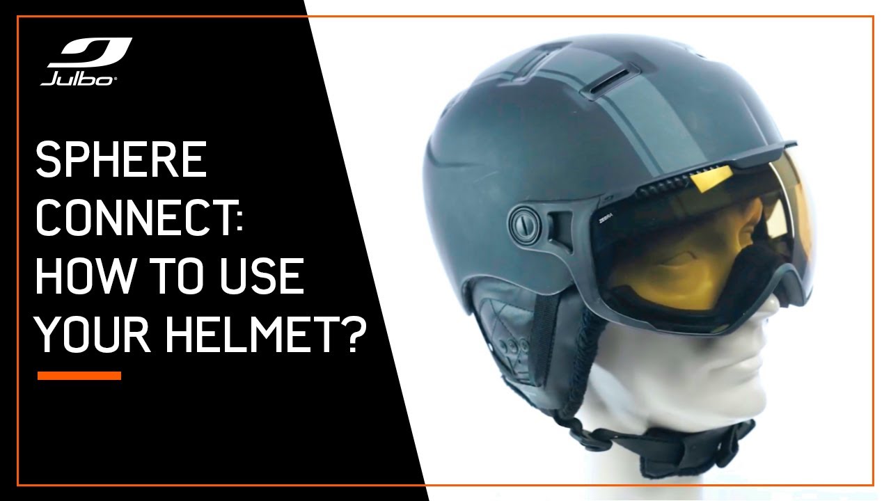 SPHERE CONNECT: connect and use the helmet | Julbo - YouTube