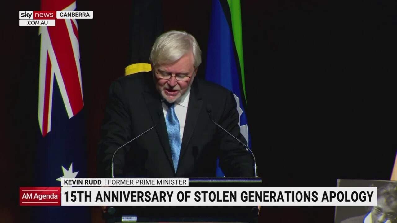 Kevin Rudd commemorates 15th anniversary of national Stolen Generations ...