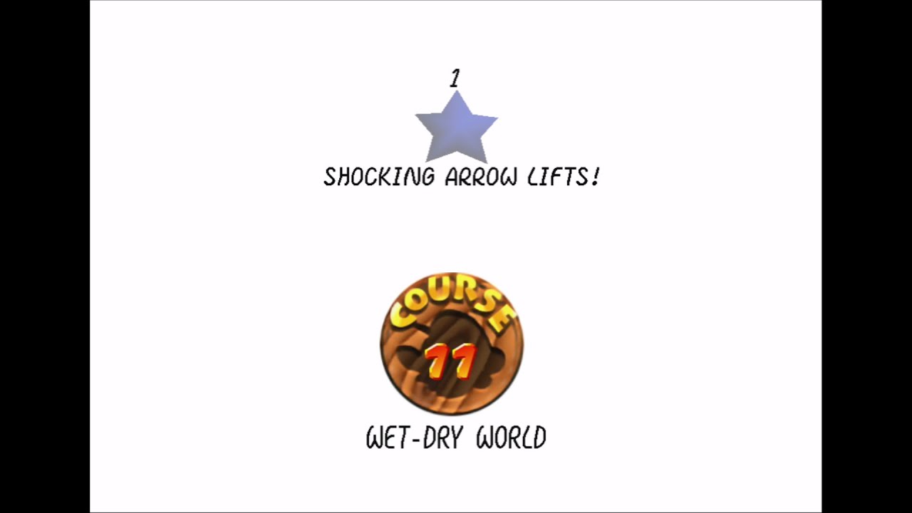 Super Mario 64 | Wet-Dry World - Shocking Arrow Lifts - YouTube