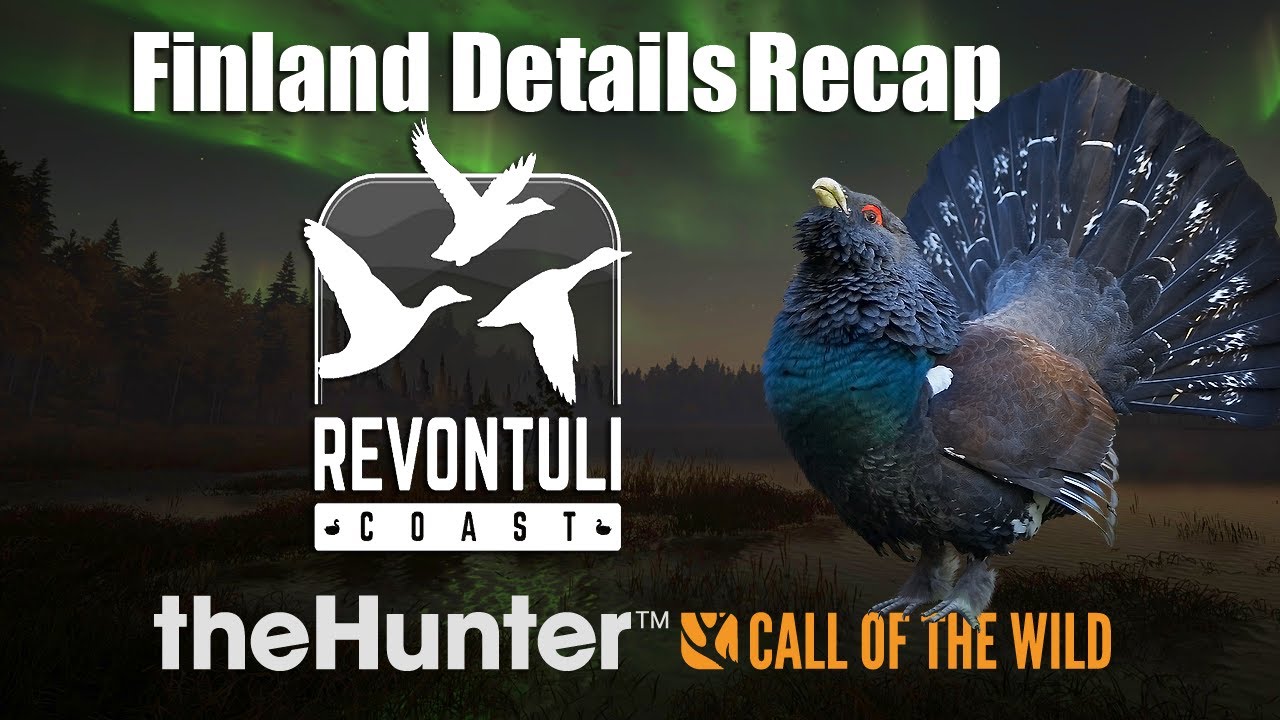 Finland Revontuli Coast Full Details - theHunter Call Of The Wild - YouTube