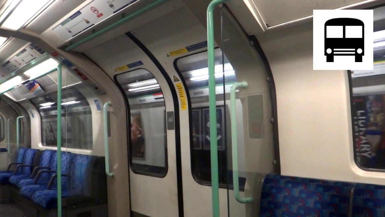 London Underground 1992 Stock - Bank to Waterloo (Waterloo & City Line ...
