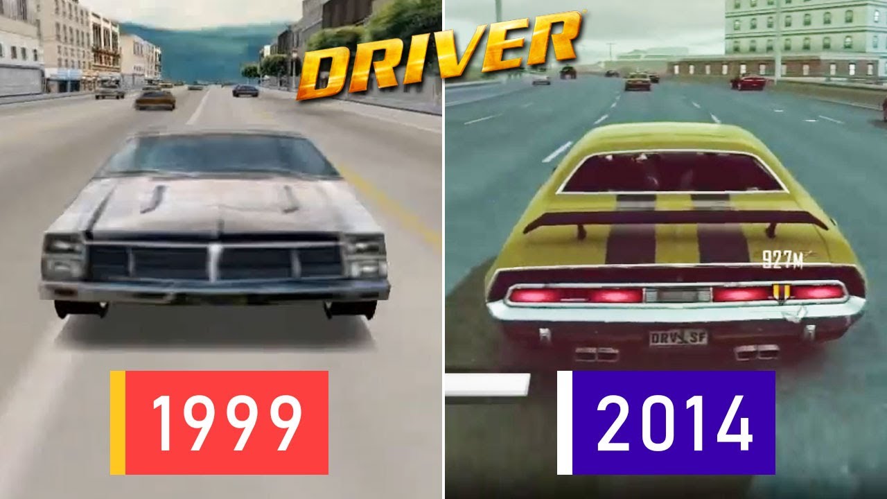 Evolution of Driver Games 1999-2014 - YouTube