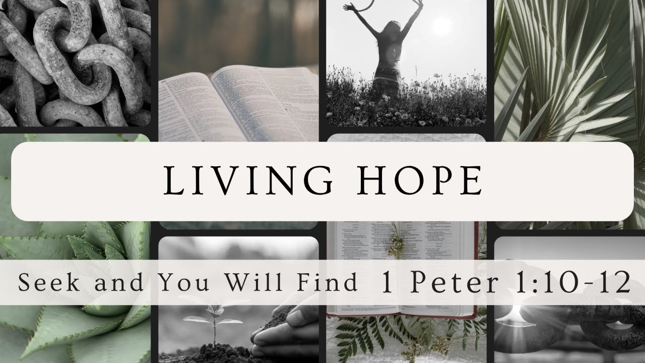 1 Peter 1 10 12 YouTube