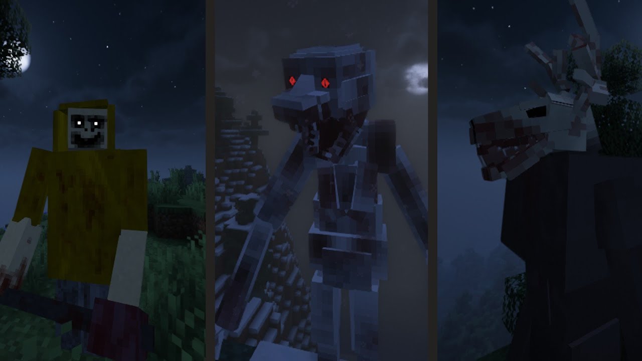 MODS de TERROR para MINECRAFT que NO CONOCIAS - YouTube