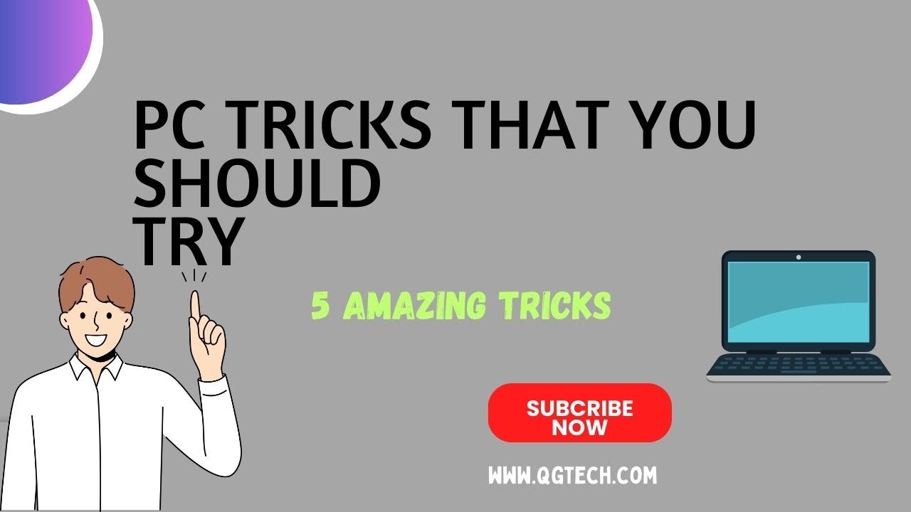 5 Amazing PC/computer Tricks that will Blow up your Mind || You should ...