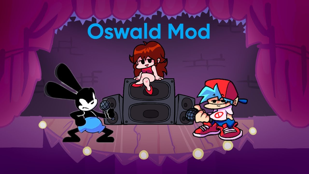 FNF Oswald Mod Full Week) My Playthrough) - YouTube