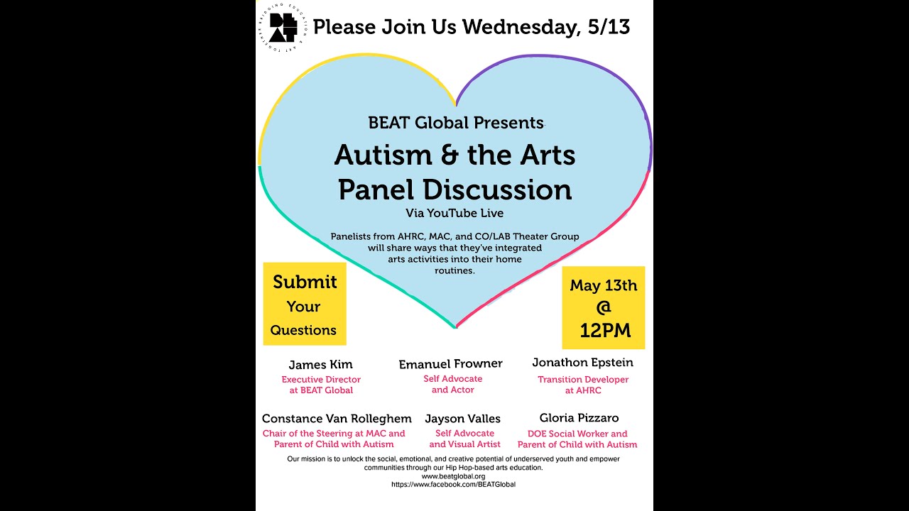 BEAT: Autism & The Arts Panel Discussion - YouTube