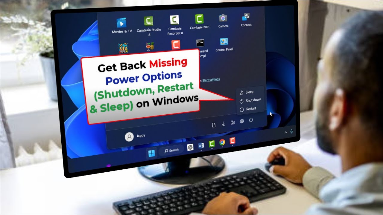 How to Fix No Shutdown or Restart Option in Windows 11 - YouTube