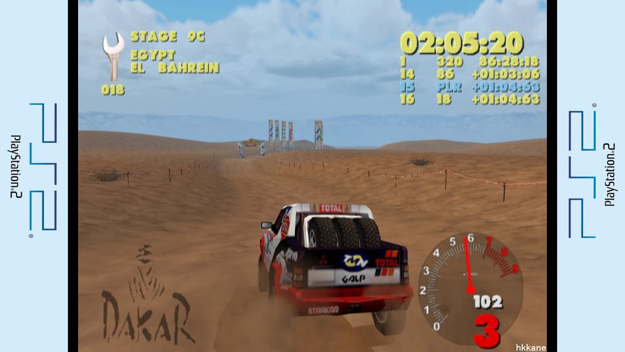 PS2 - Paris-Dakar Rally Gameplay P.9 - YouTube
